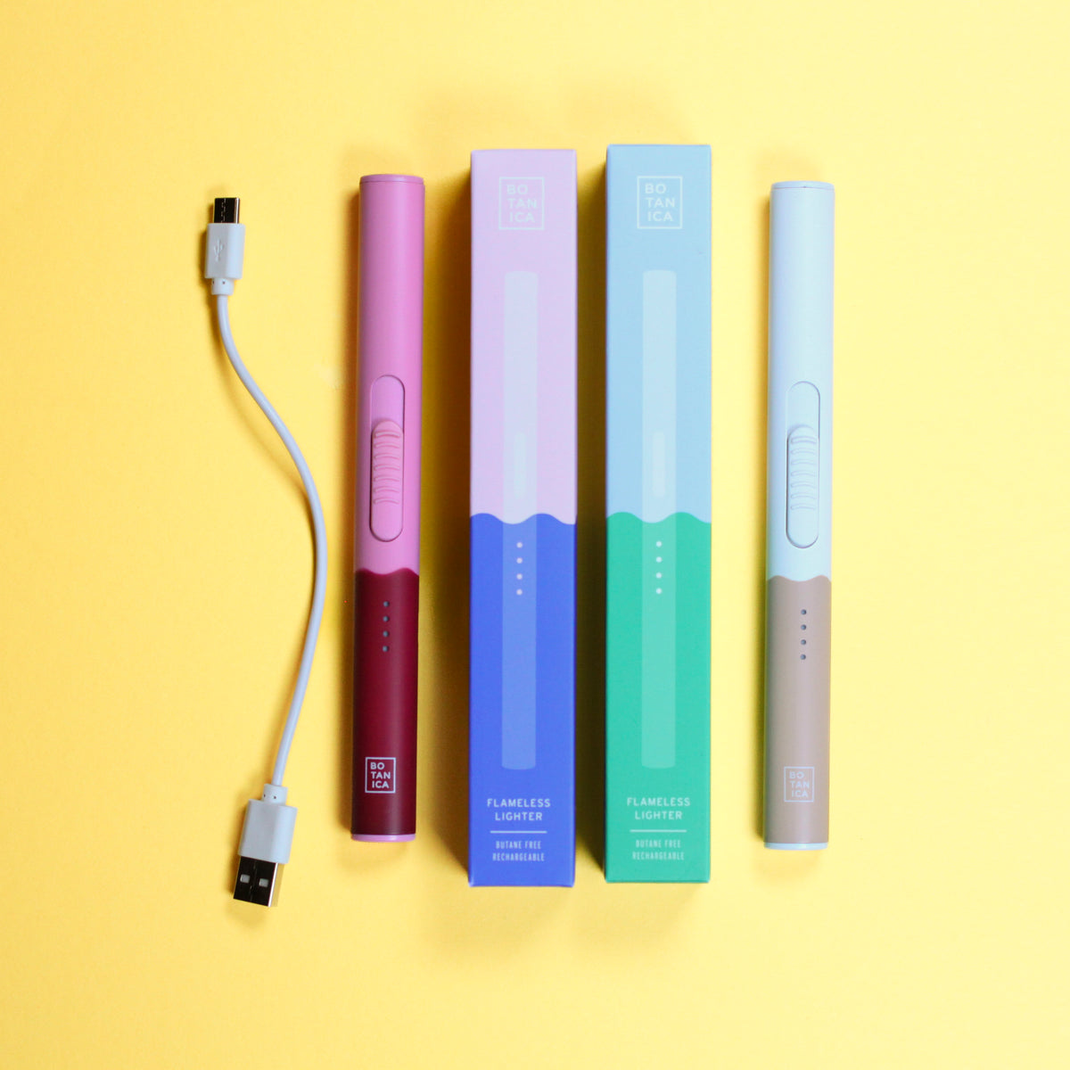 Botanica Flameless Rechargeable Lighter | GoGoRefill